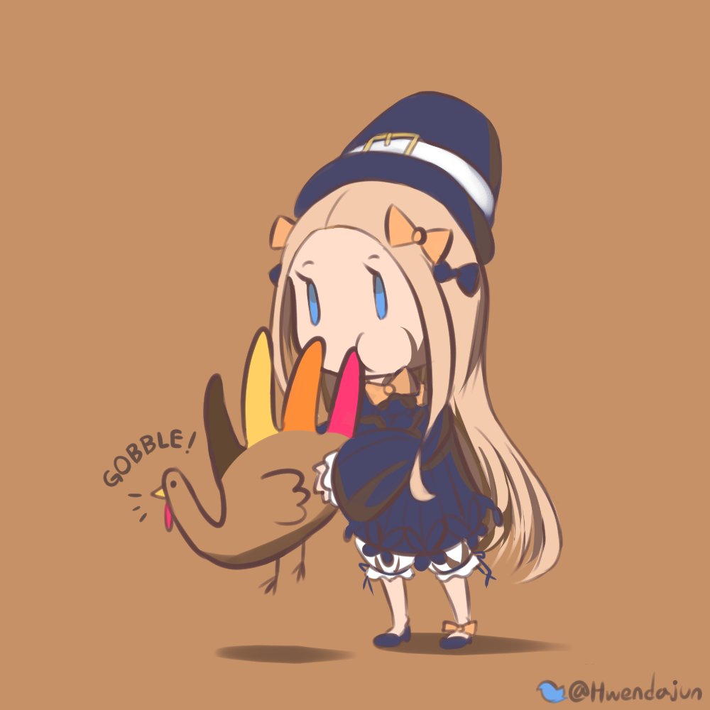 FGO「Happy #Thanksgiving #FGO #フォーリナー #forei」|Hwenda (Working on Comms)のイラスト