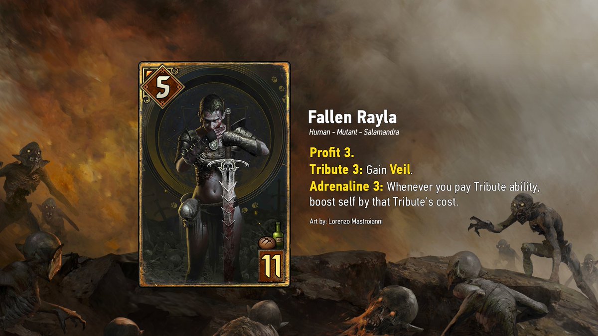 Fallen Rayla revealed by Trynet : r/gwent