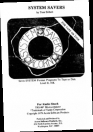 TRS-80 Manual: System Savers (1979)(Acorn) - Manual PDF Download / Twitter