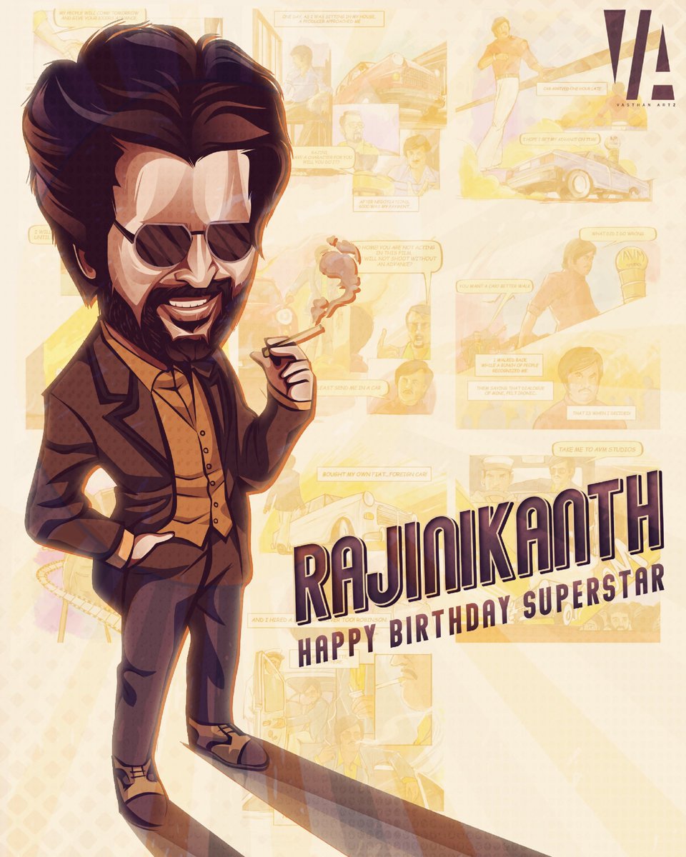 Top 118 + Rajinikanth cartoon images - Delhiteluguacademy.com