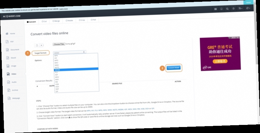 Downloadable gif to webm converter - tasaad