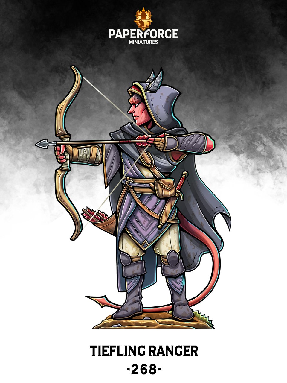 Tiefling Ranger Pin Page