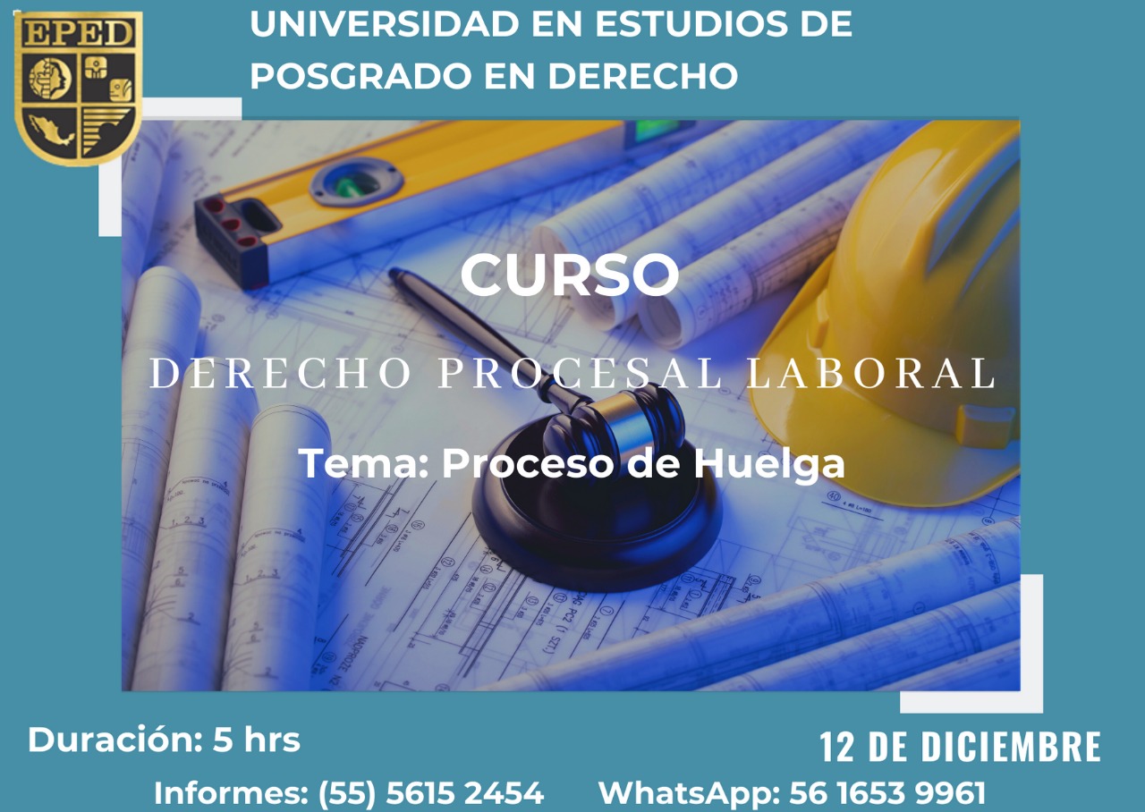 Universidad en Estudios de Posgrado en Derecho (@Eped_mx) / Twitter