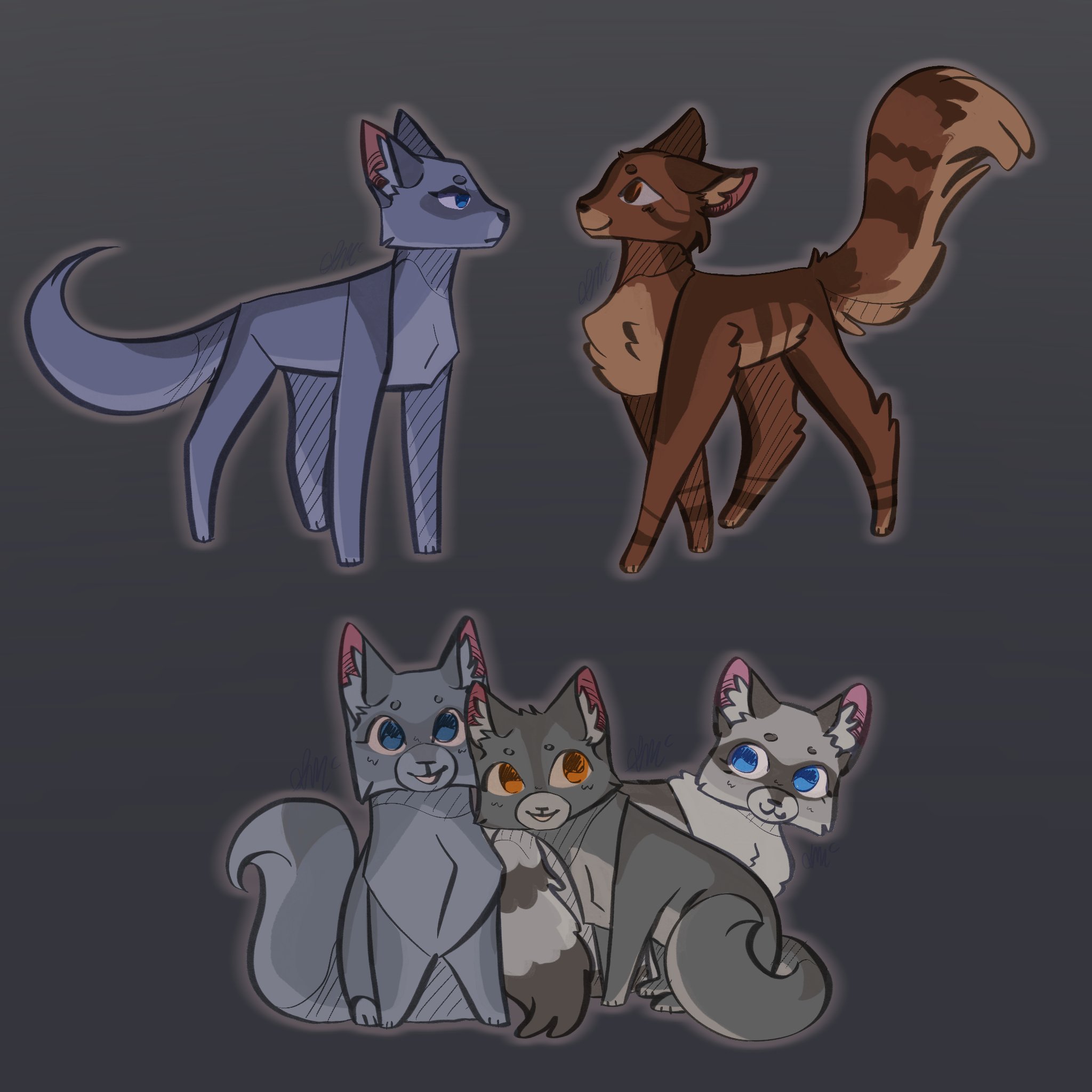 Bluestar And Oakheart