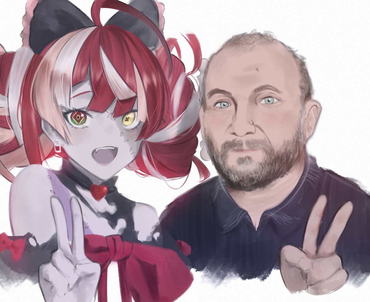 「kureiji ollie and a certain doll man fro」|anonのイラスト