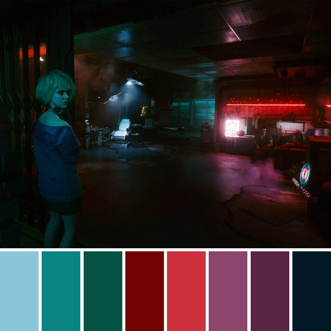15 Cyberpunk Color Palettes For Dystopian Designs, 54% OFF
