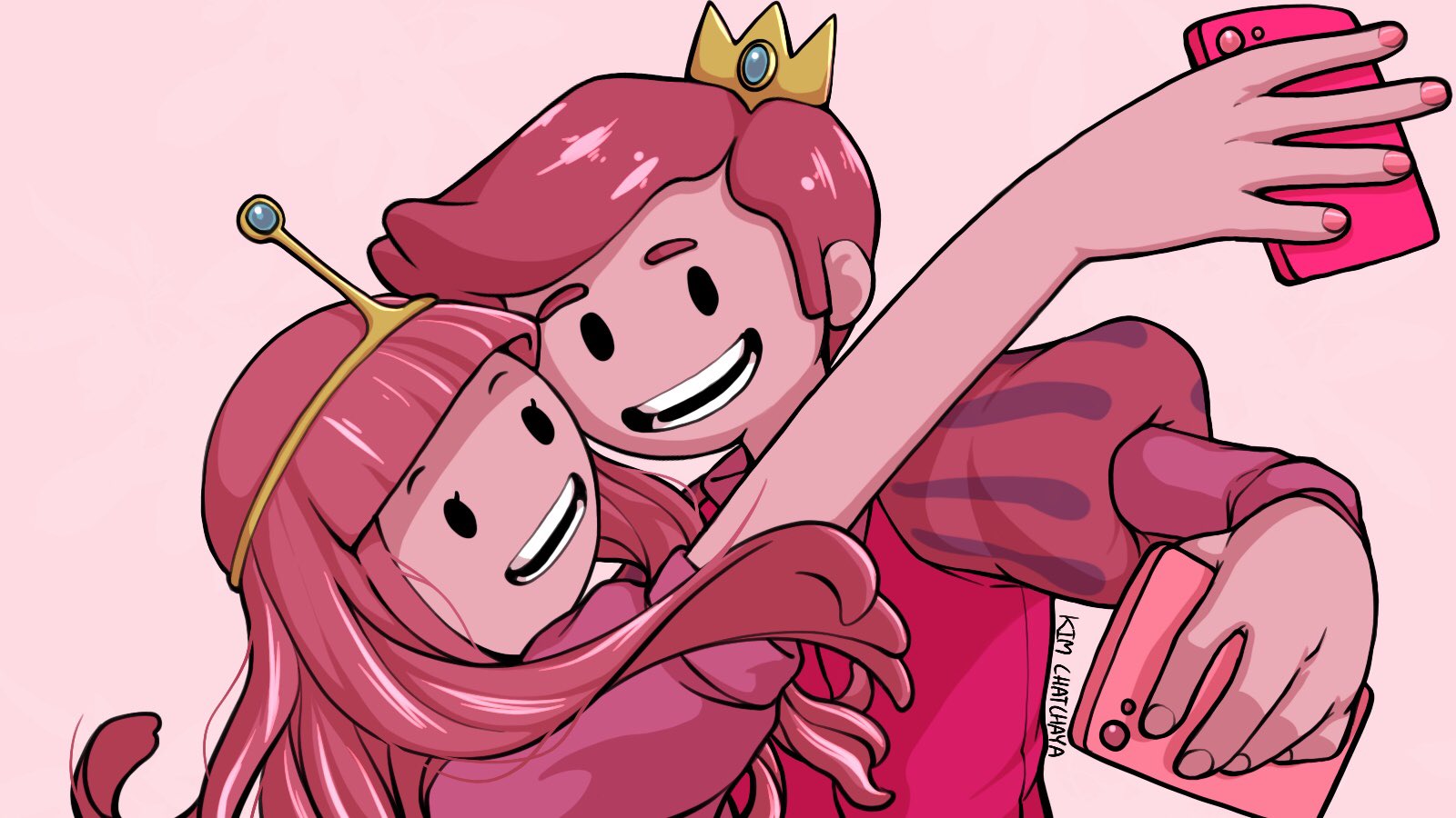 Adventure Time Princess Bubblegum And Prince Gumball