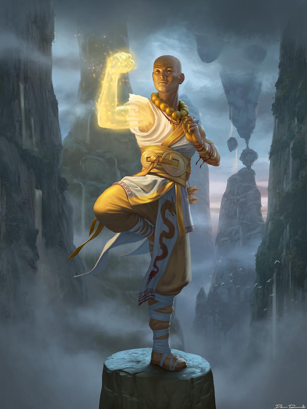 Fantasy Art Monk
