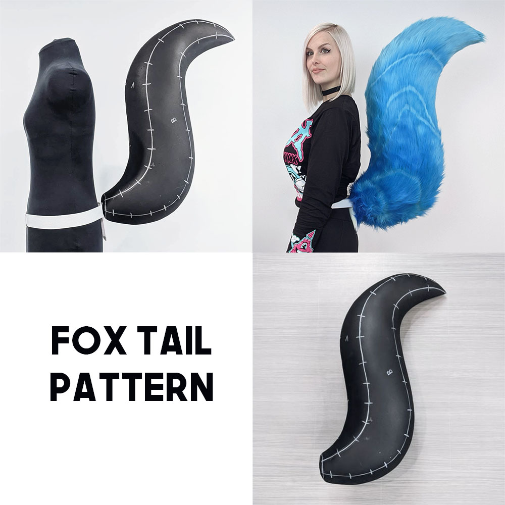 Fox Tail Template
