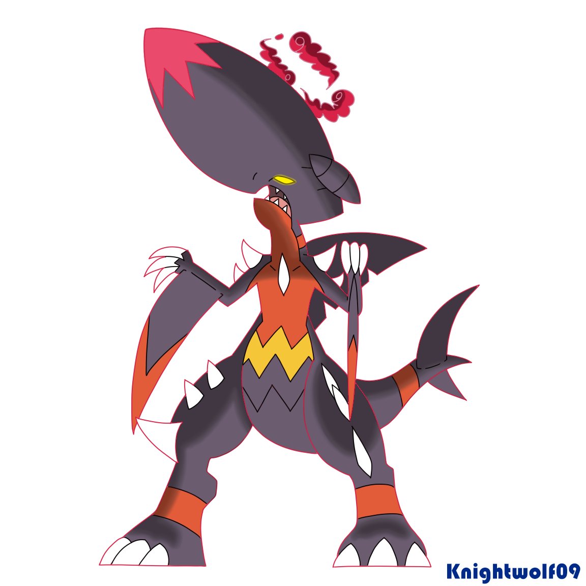Pokemon Mega Garchomp Fan Art