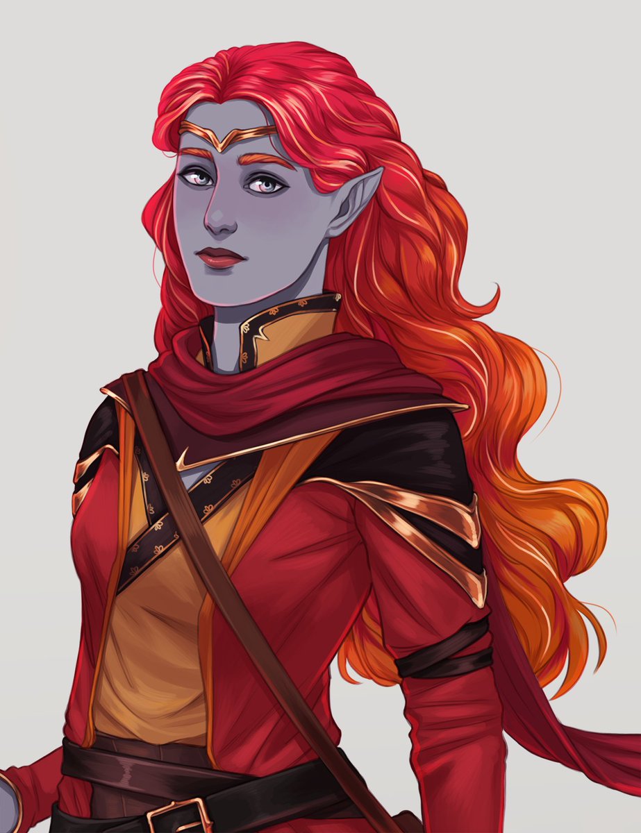 Female Fire Wizard