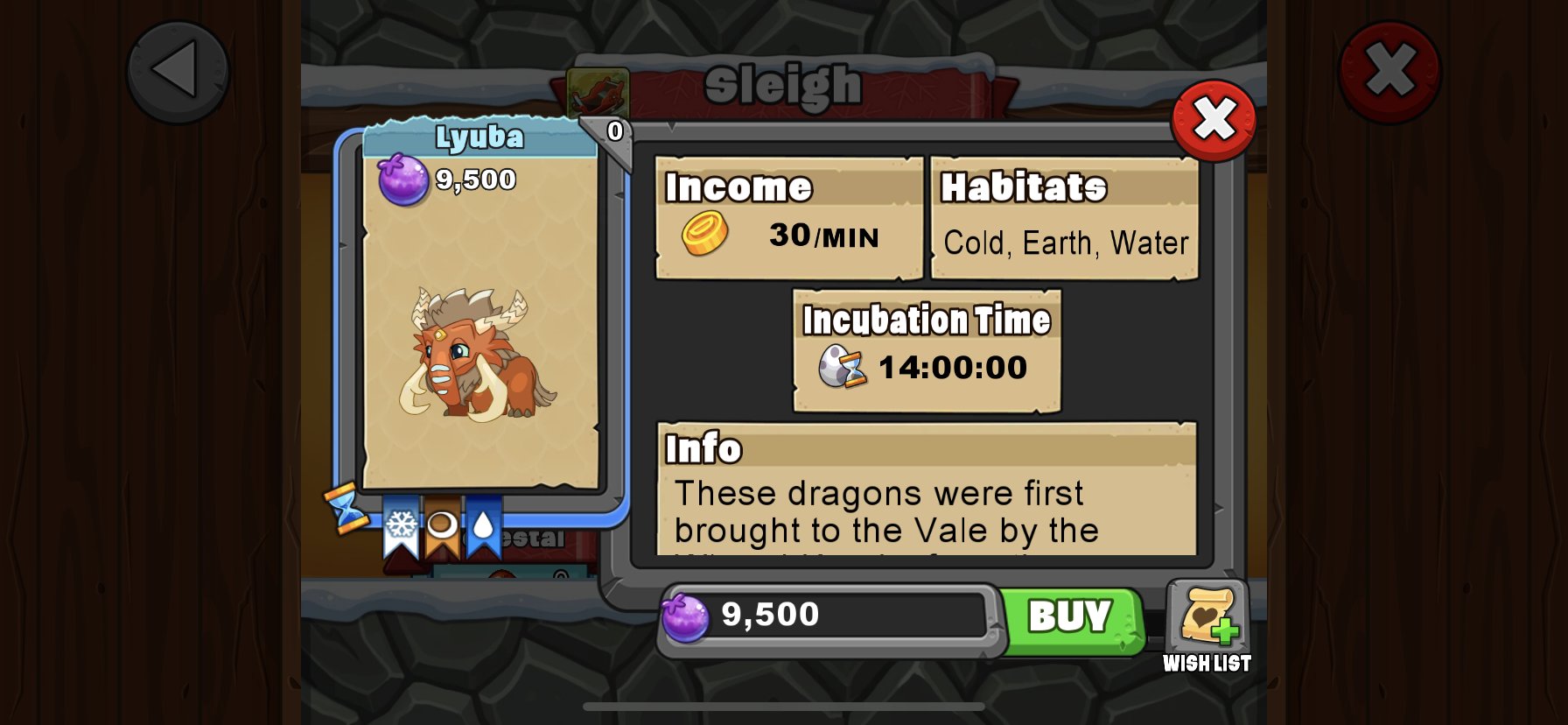 Cold Dragon Dragonvale