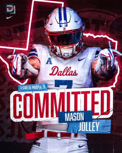 2021 3* OLB Mason Jolley commits to SMU : r/CFB