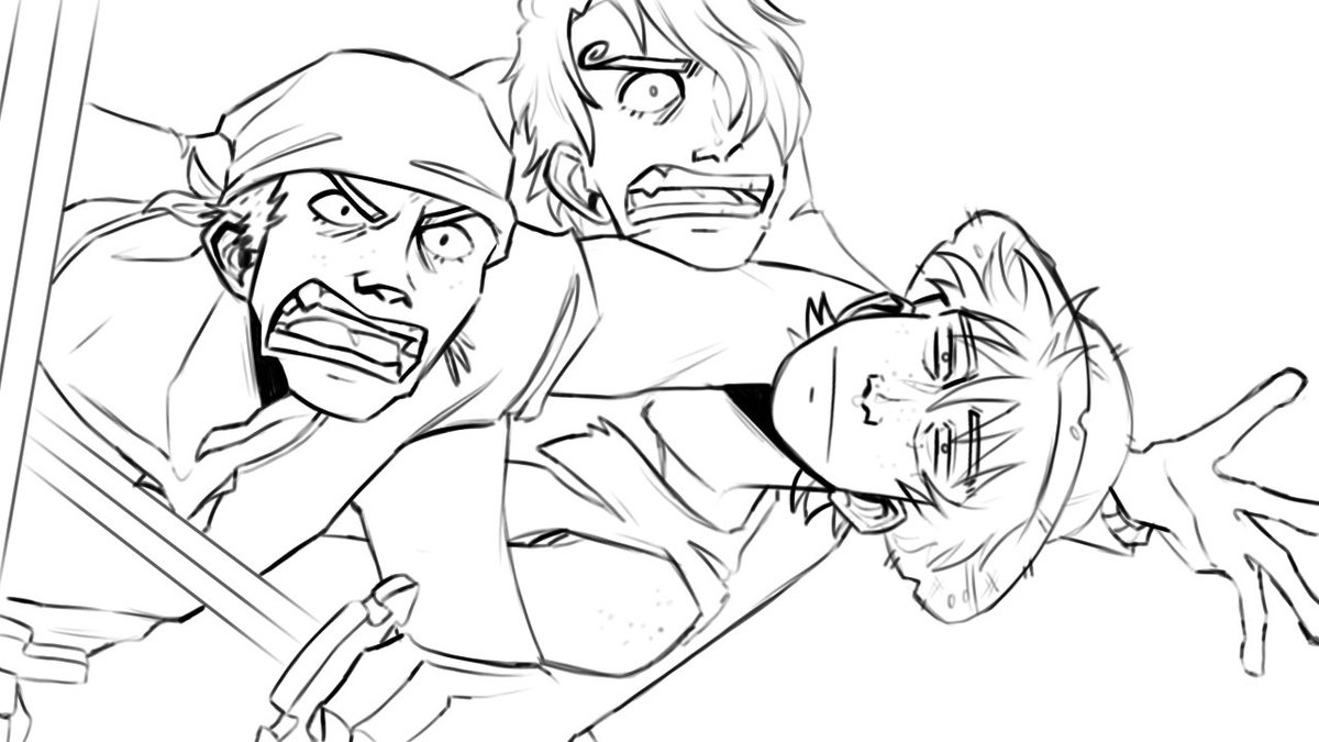 「7/10 this was the first concept i had of ingrid shaving his 」fang!の漫画