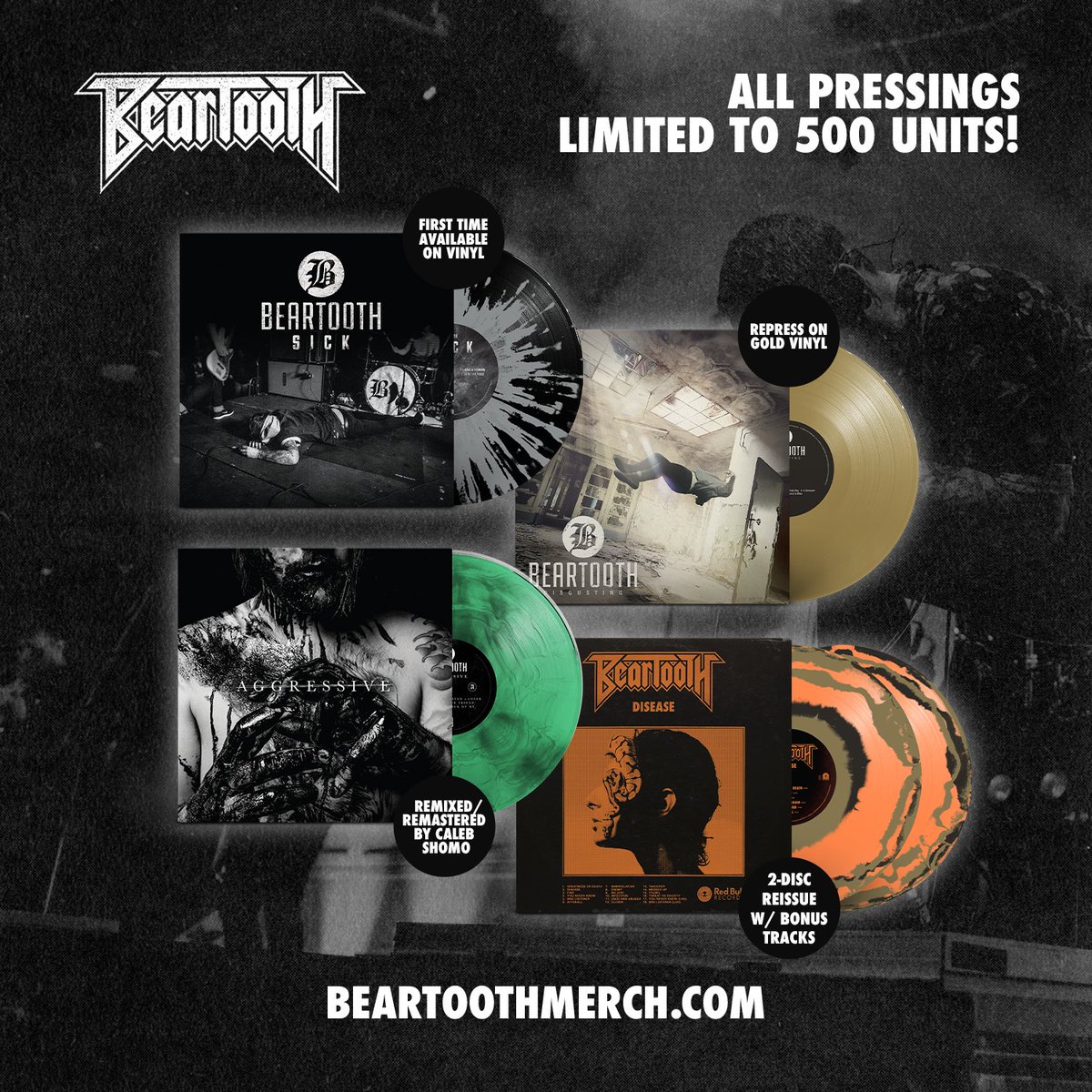 Beartooth Sick Album Cover