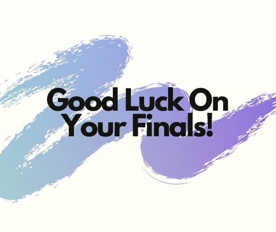 Good Luck On Finals Clipart
