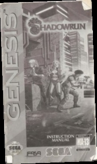 Shadowrun (1994)(Sega)(US) - Manual PDF Download / Twitter