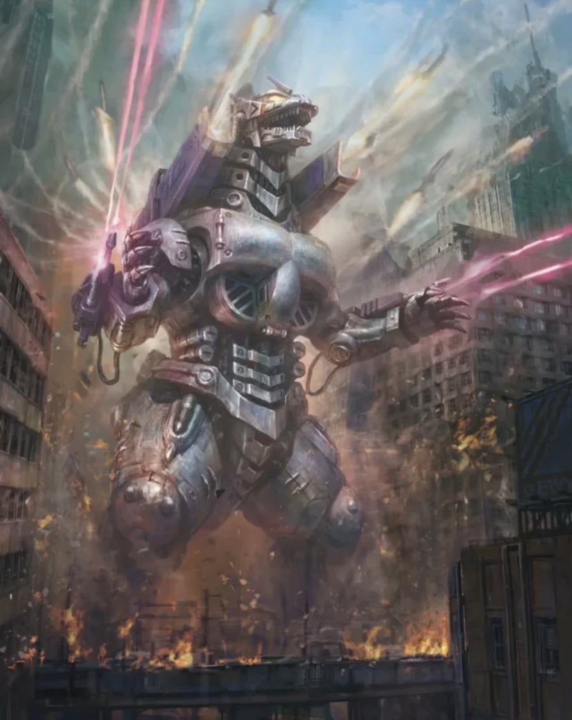 Kiryu Mechagodzilla Art