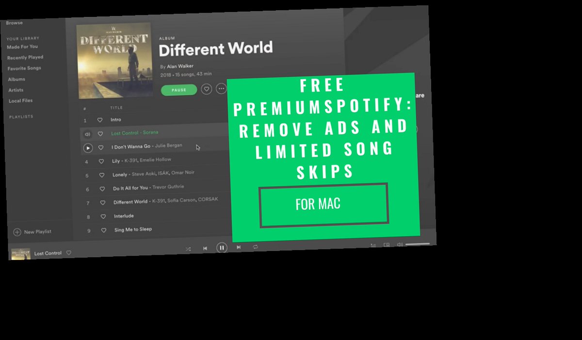 spotify premium hack mac os / Twitter