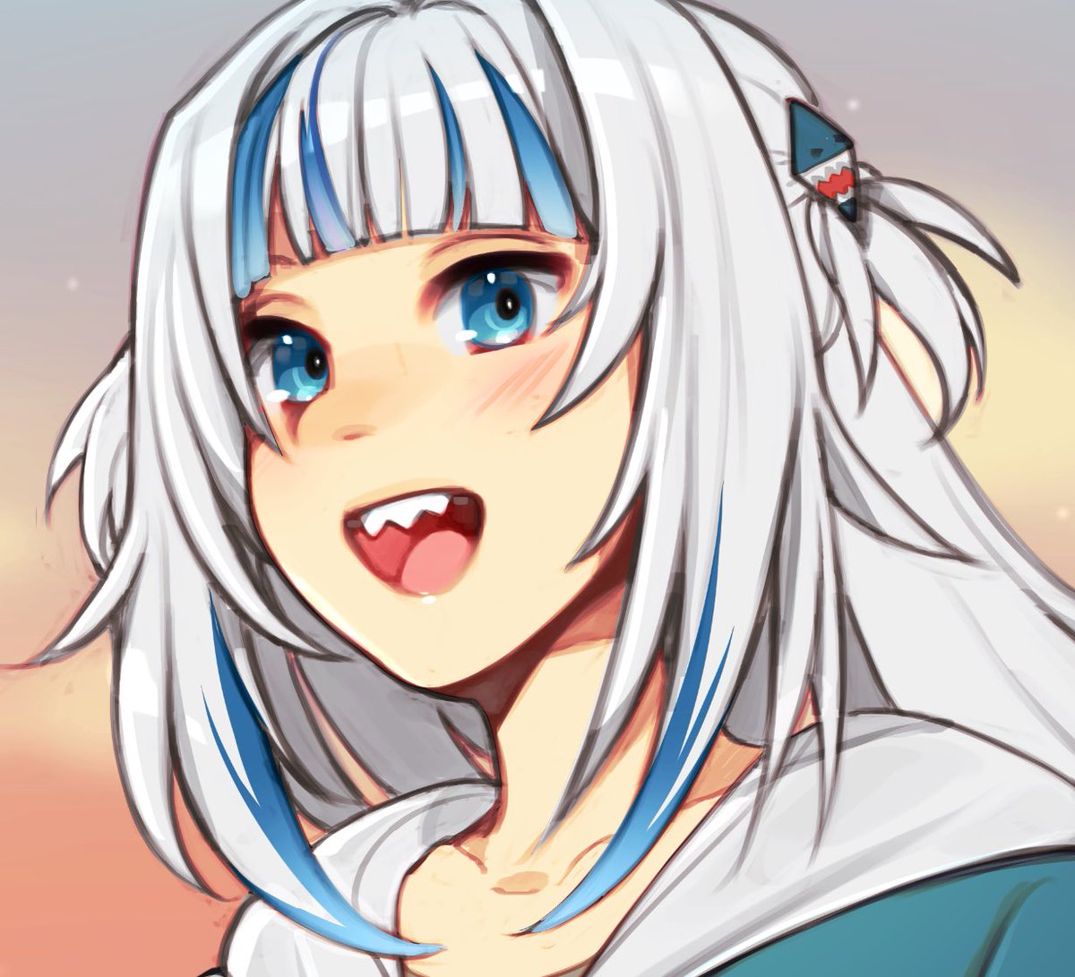 Gawr Gura fanart : r/drawing