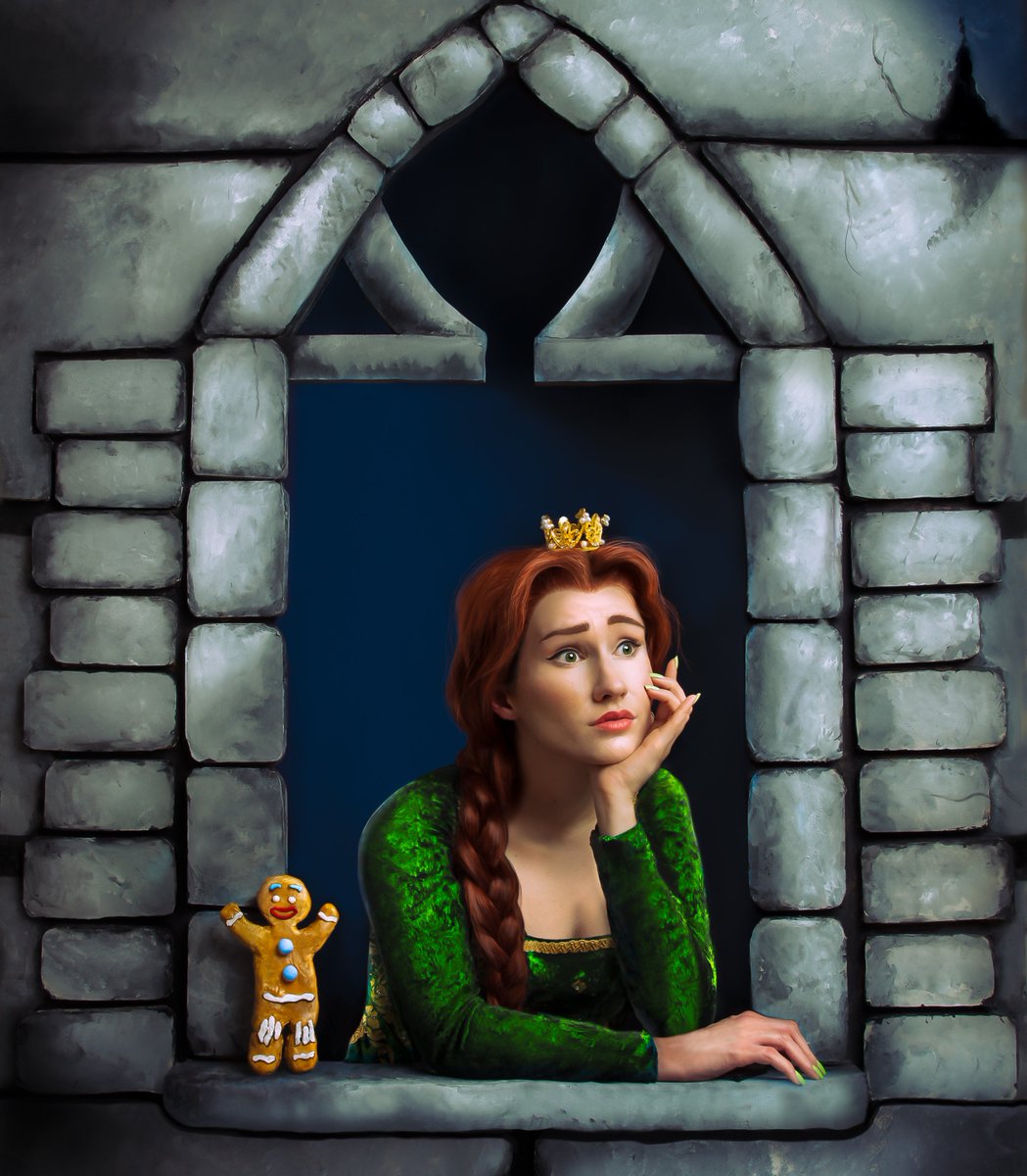 Princess Fiona In The Tower
