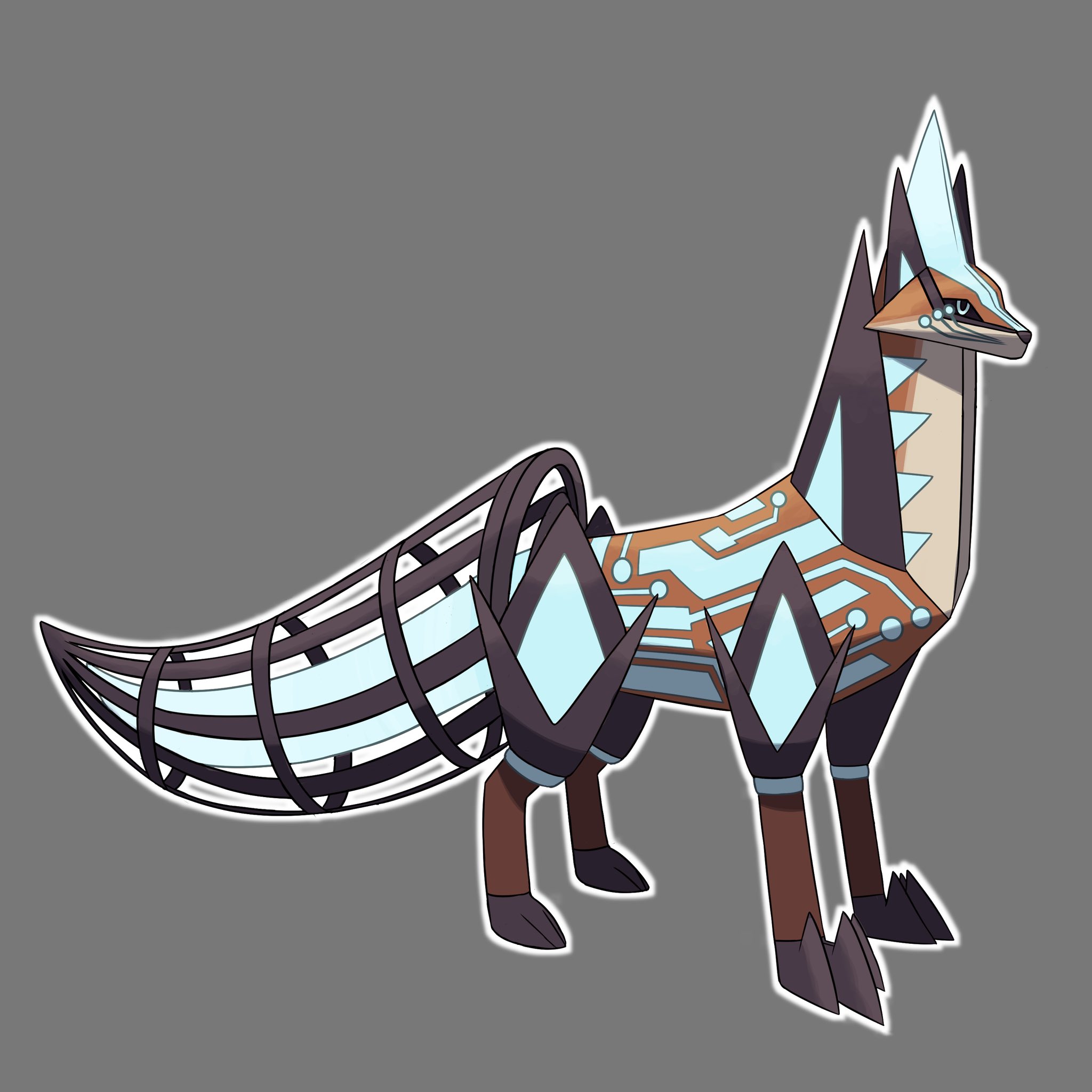 Legendary Wolf Pokemon