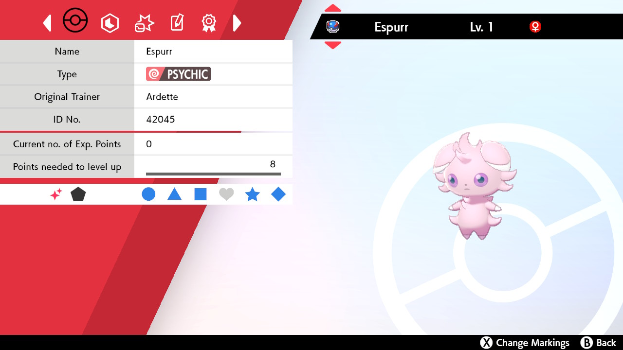 Shiny Espurr Evolution
