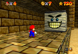 Mario 64 Thwomp