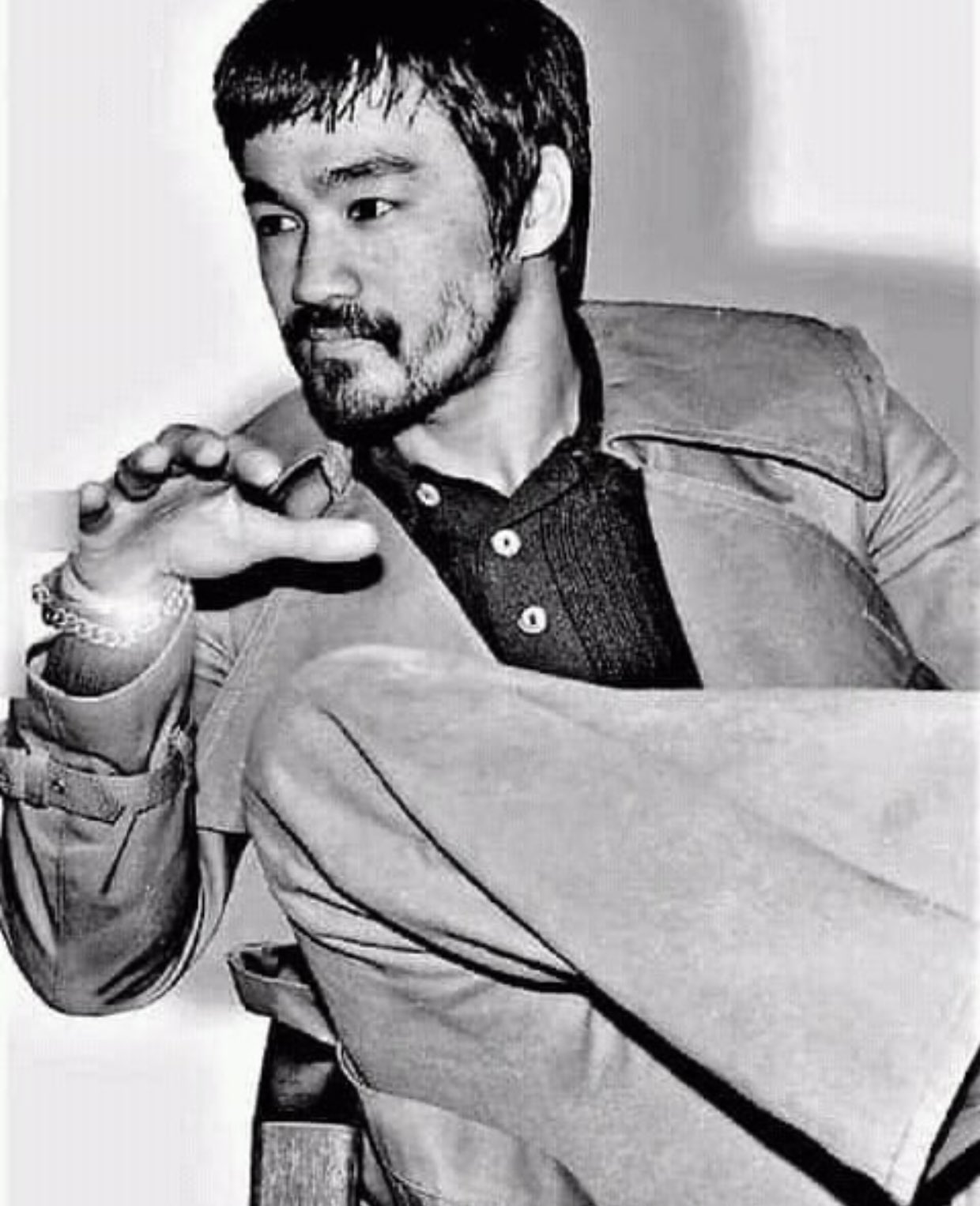 Bruce Lee Facial Hair