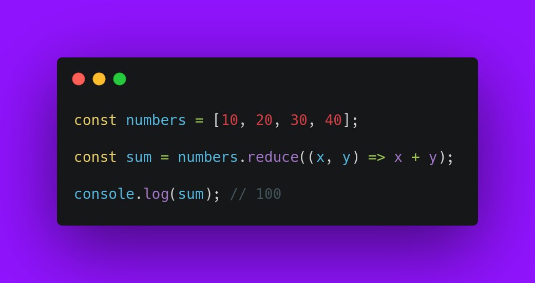 10 JavaScript Array methods to simplify your code. 🧵 - Thread from ...