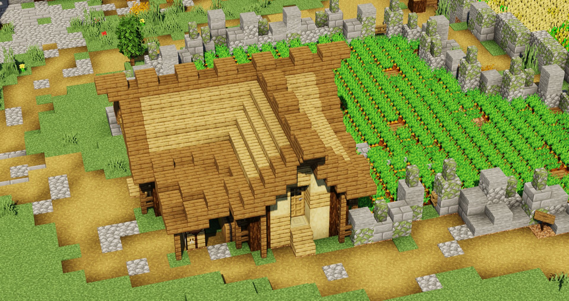 Minecraft Animal Farm Design