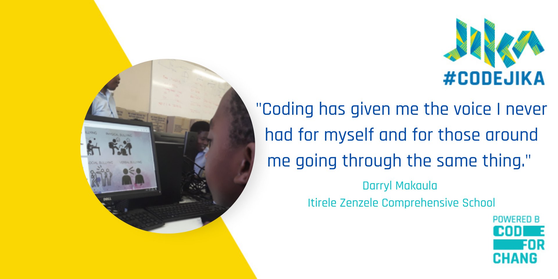 CodeJIKA.com on Twitter: "4/5 After completing the first projects with CodeJIKA, Darryl decided ...