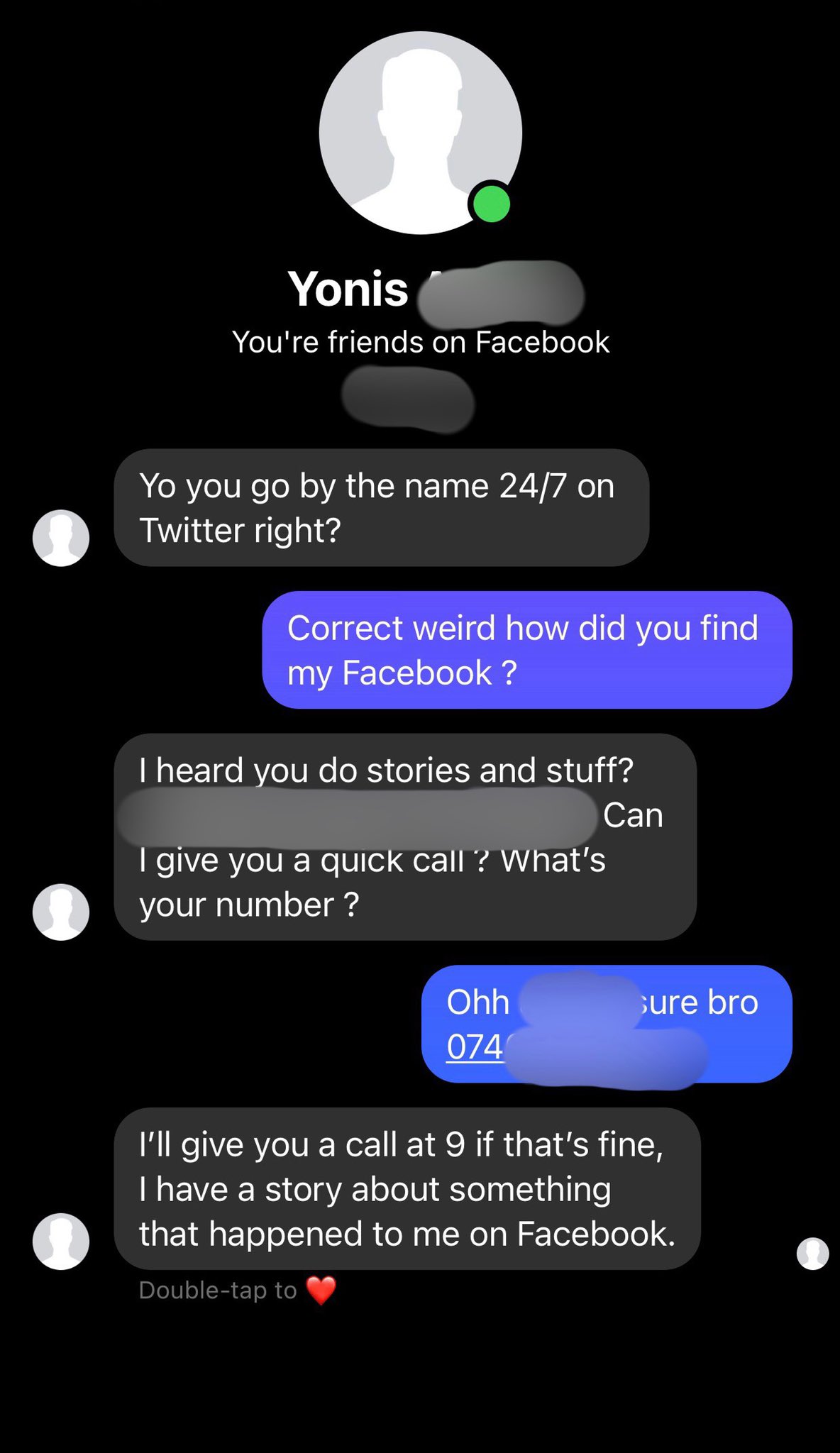 Freaky Text Messages Facebook