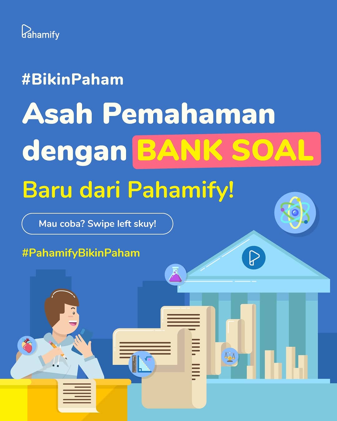 #TaklukkanUTBK Bareng Pahamify on Twitter: " BANK SOAL PAHAMIFY BUAT KAMU! Lengkap buat semua ...