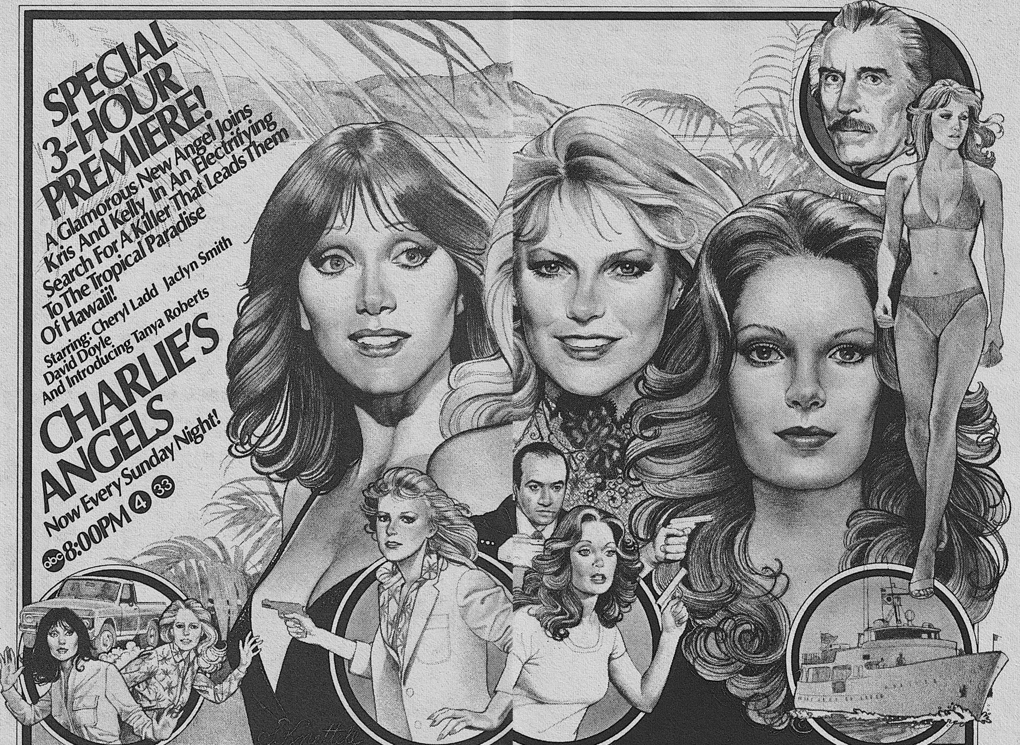 RetroNewsNow on Twitter: "📺On November 30, 1980, Tanya Roberts joined the cast of 'Charlie's ...
