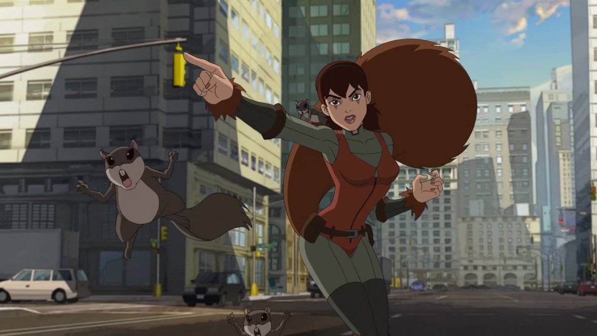 Ultimate Spider Man Web Warriors Squirrel Girl