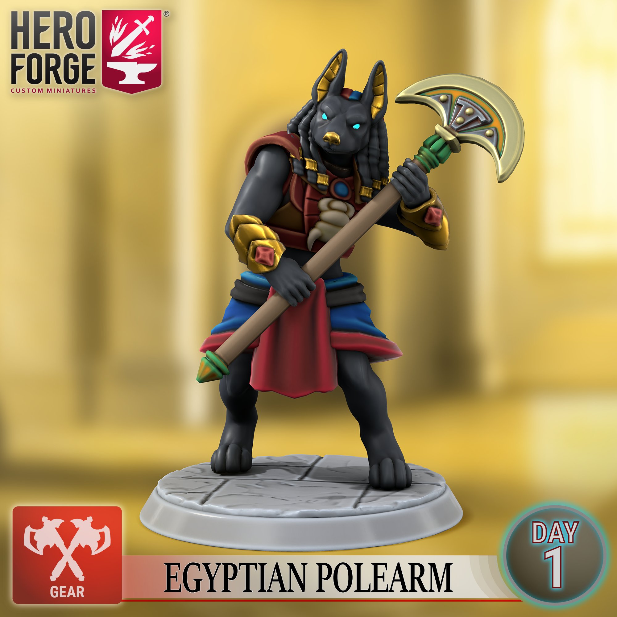 Egyptian Polearm
