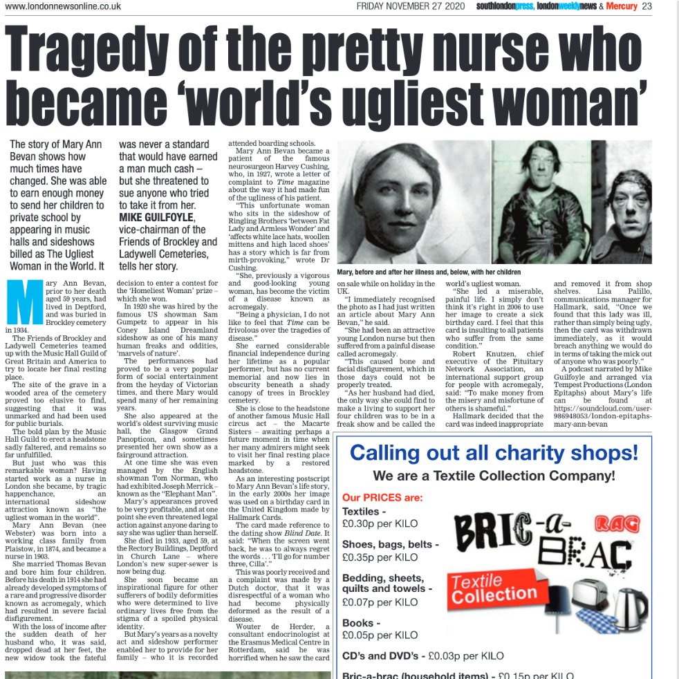 Mary Ann Bevan Hallmark Card