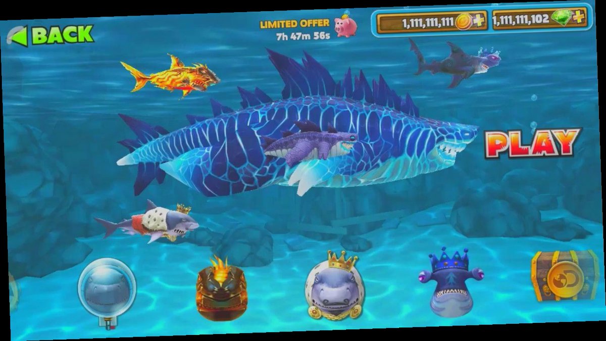 how to hack hungry shark evolution firestick / Twitter