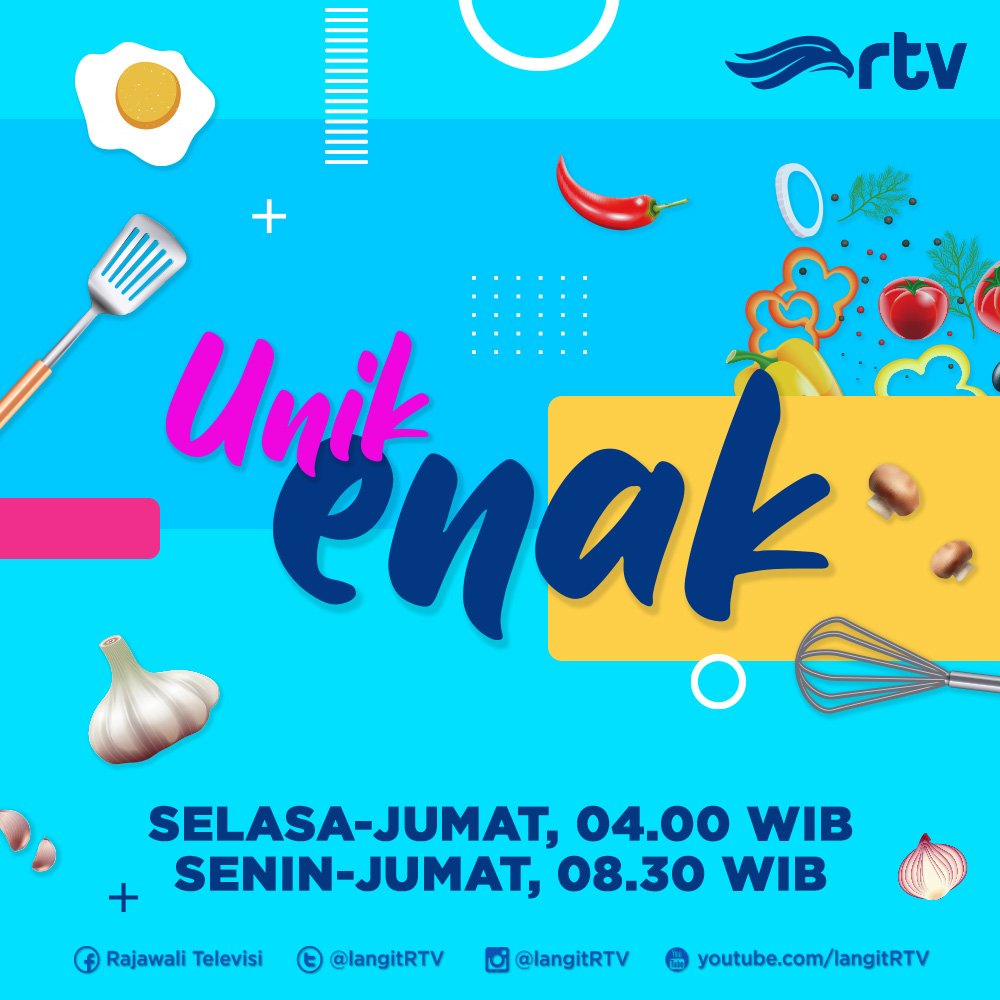 RTV on Twitter: "Pagi jagoan dapur.. Udah nemu menu masakan belum untuk hari ini? Udah pernah ...