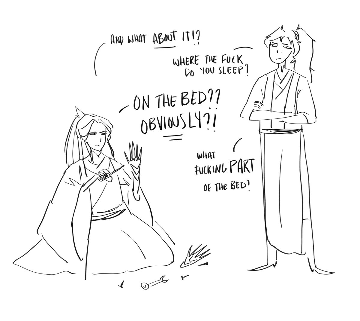 「Taxian-Jun meets our beloved boy detective Xia Sini #2ha 」 Бонз ...