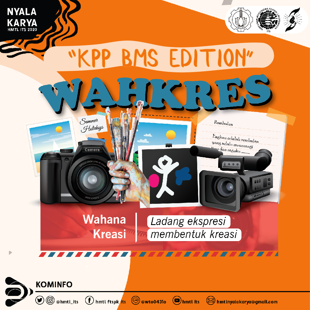 HMTL ITS on Twitter: "[WAHANA KREASI] KPP BMS EDITION! Halo teman-teman! Kembali lagi dengan ...