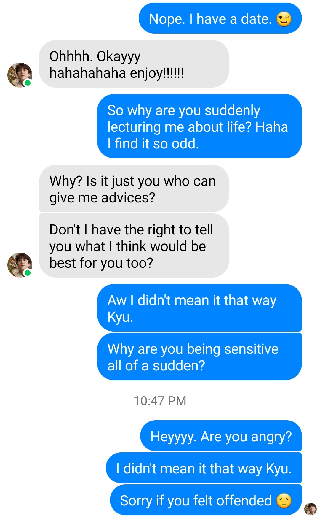 simjang 💙 on Twitter: "[16] The tea about KyuWook https://t.co/d66YUiEzid" / Twitter