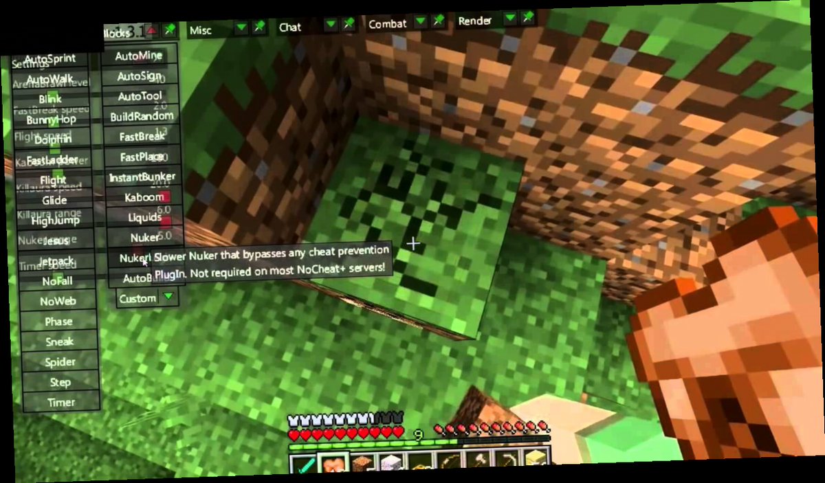 Minecraft bedrock anti knockback hacked download - motomens