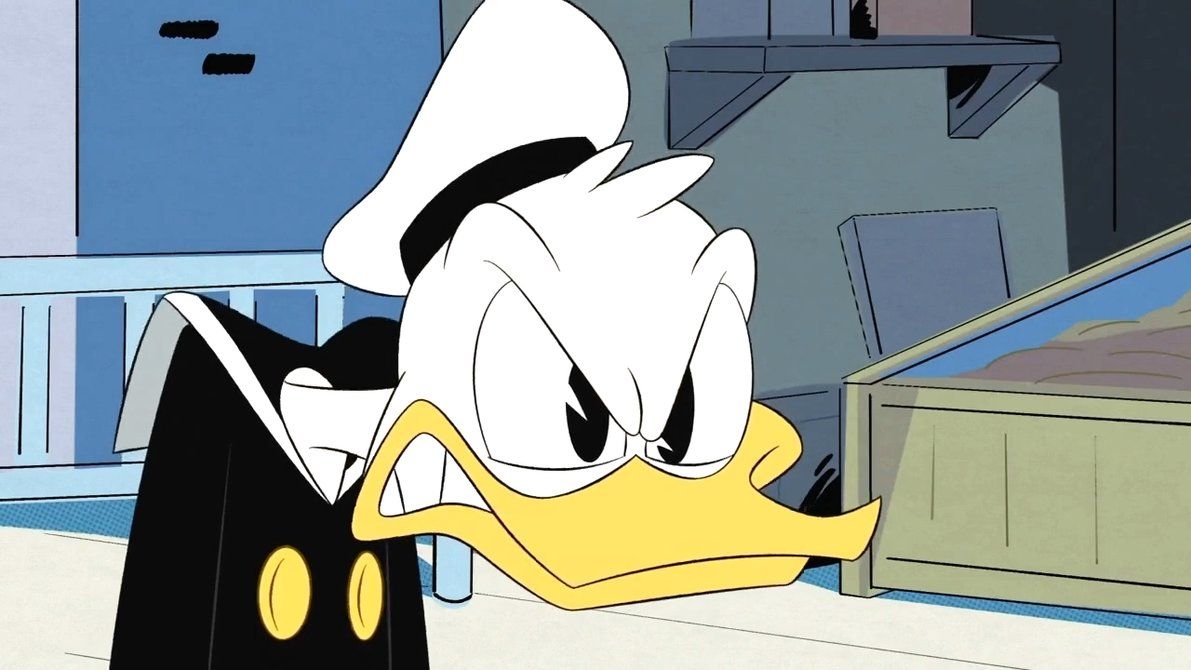 Donald Duck Rage Gif