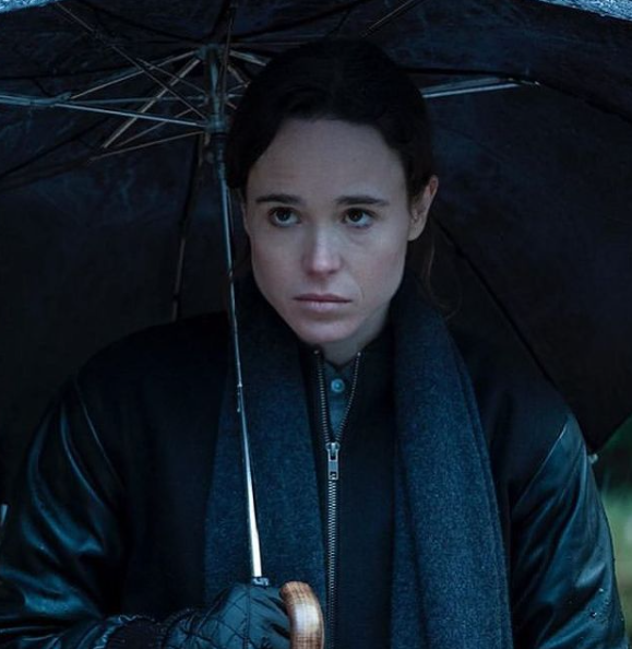 La famosa actriz protagonista de la película "Juno", Ellen Page ...