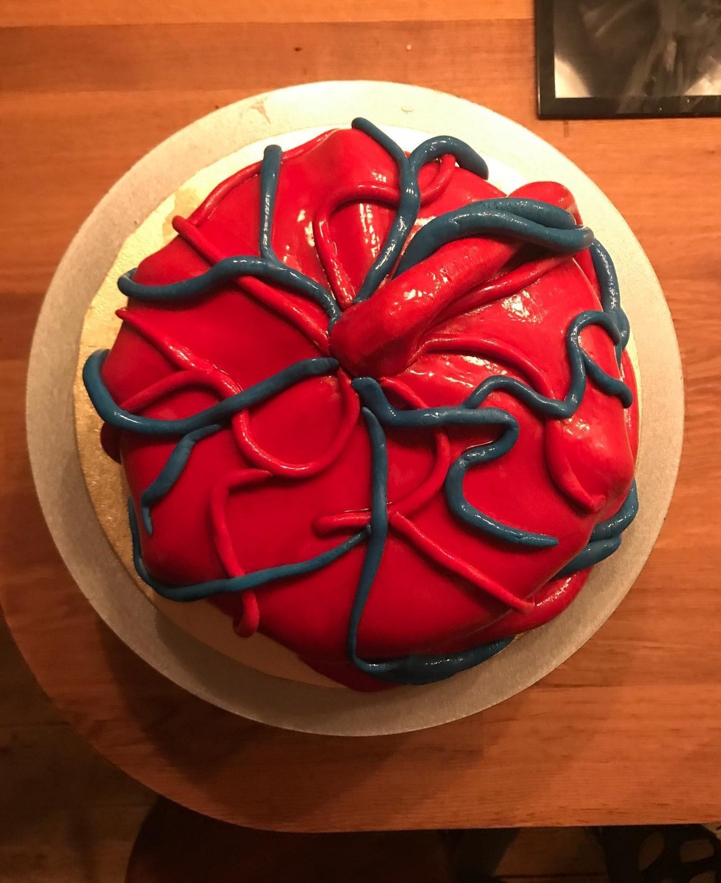 Placenta Birthday Cake