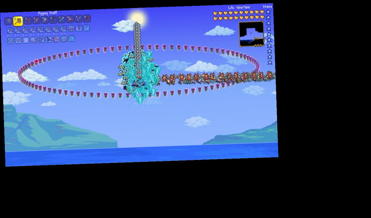 terraria cheat engine minions / Twitter