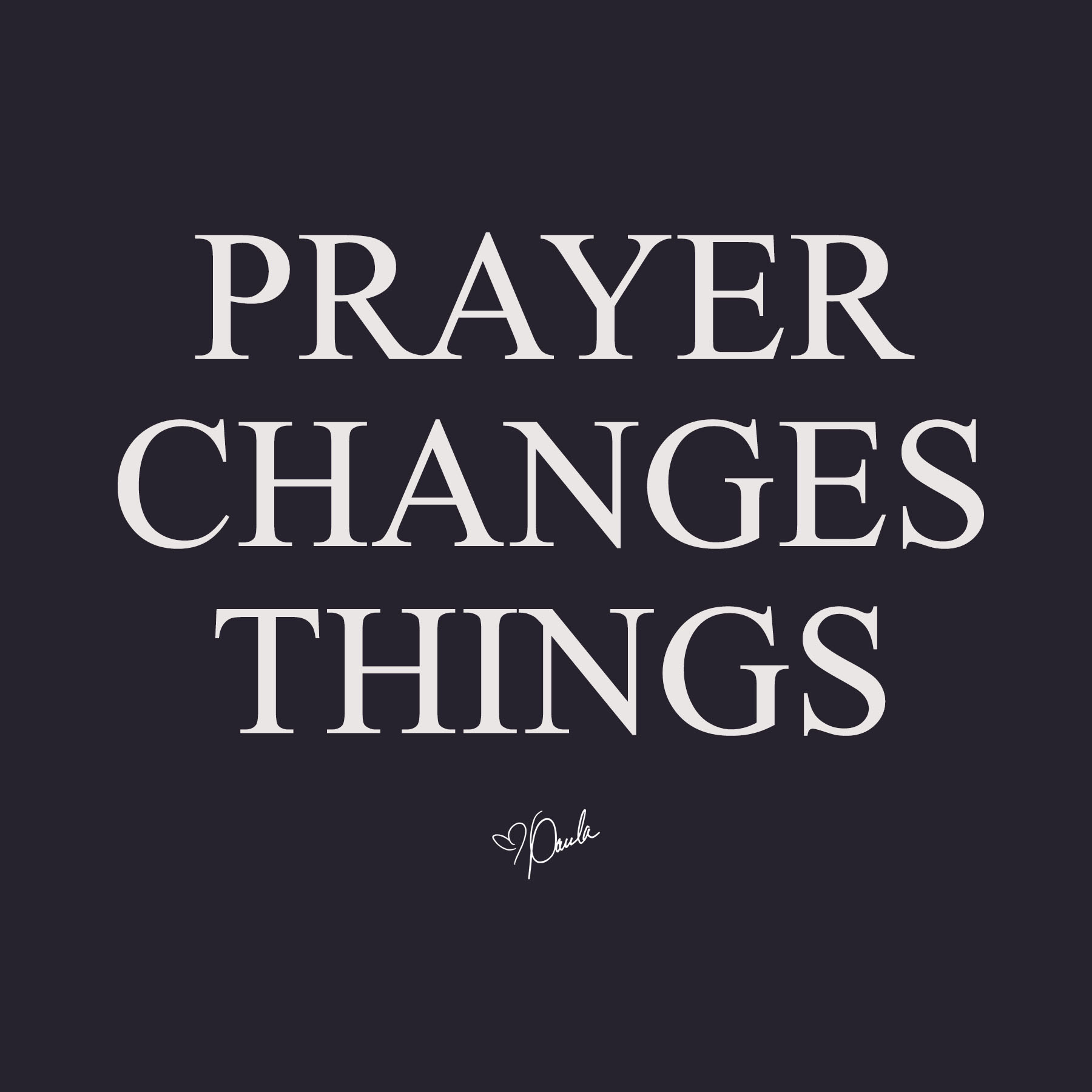 Prayer Changes Things Facebook Cover
