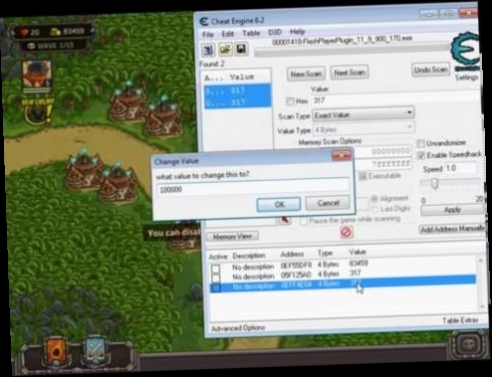 how to hack kingdom rush frontiers with cheat engine / Twitter